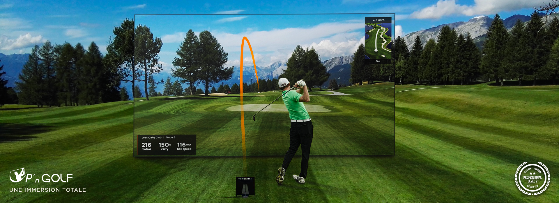 Up'n Golf Academy – golf indoor